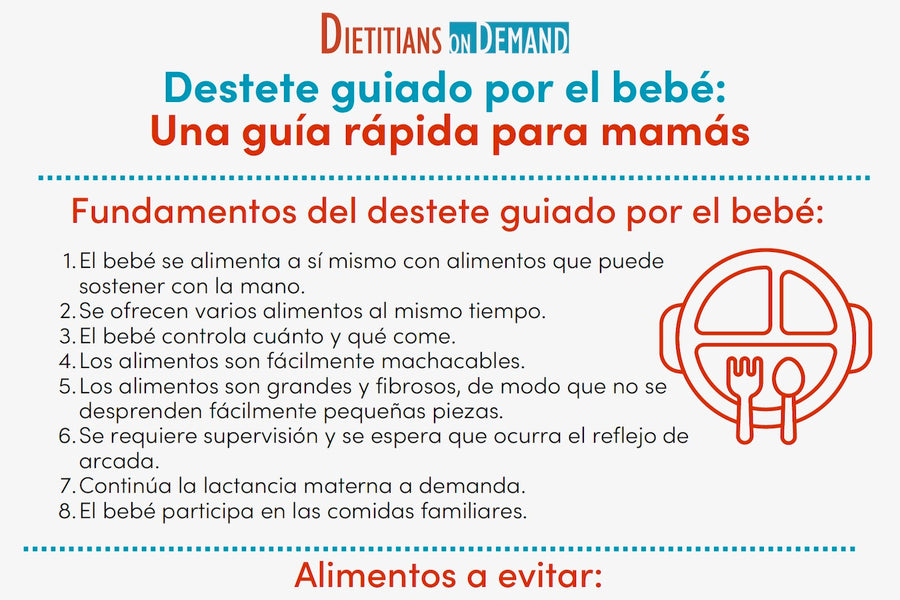 Baby-Led Weaning: A Quick Guide for RDs | Infographic – Dietitians On ...